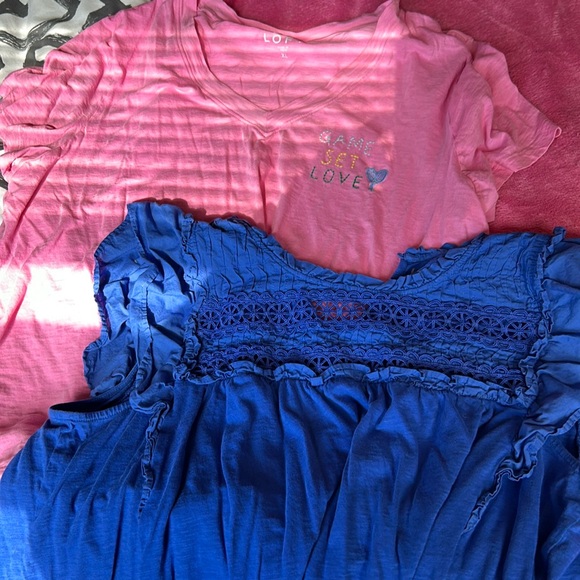 LOFT | Tops | 2 Loft Shirts | Poshmark